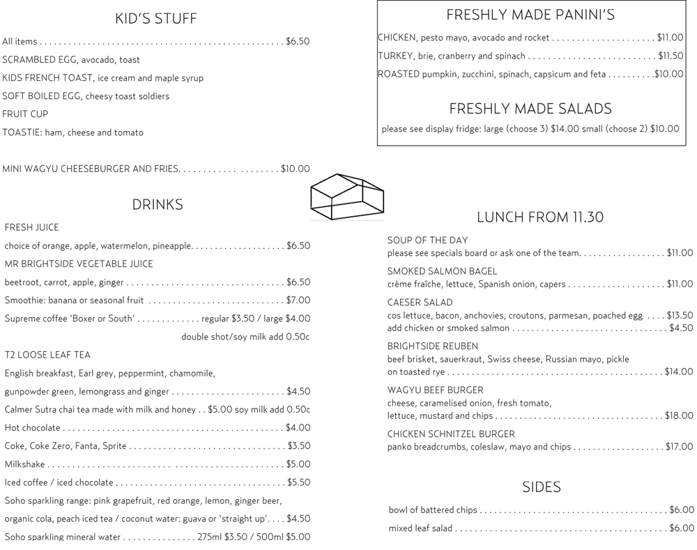 Mr Brightside Menu ‹ Mr Brightside Cafe | 189A Booran Road Caulfield